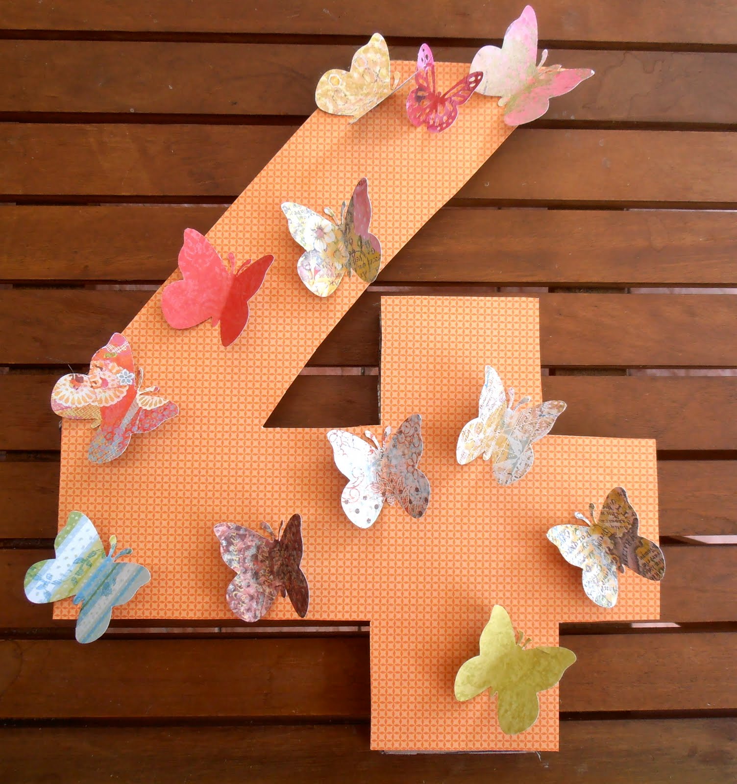 Giggleberry Creations!: Butterfly Party - Number Wreath!