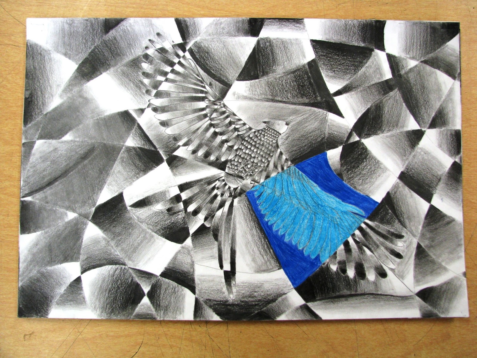 Shattered Values Art Lesson