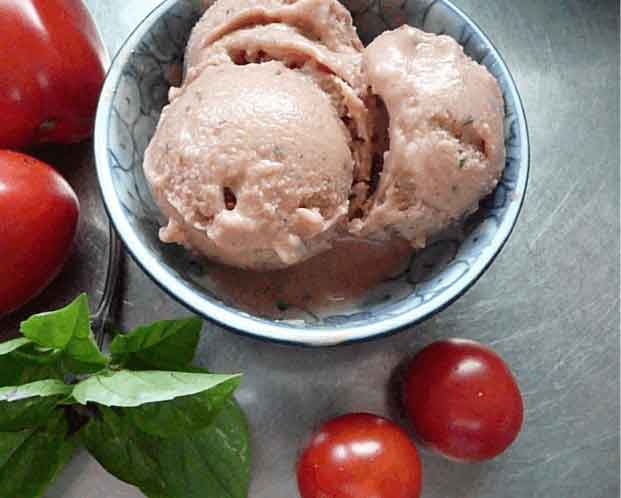 Easy Food Recipes and Cooking: Tomato Ice Cream