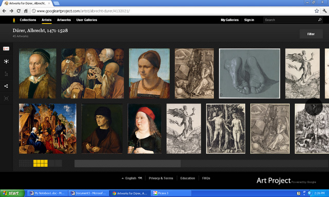 Jim Serrett Studio: Google Art Project Updated