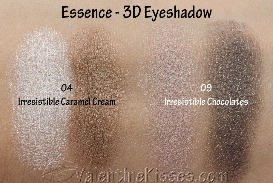 Valentine Kisses: Essence 3D Eyeshadow in Irresistible Chocolates ...