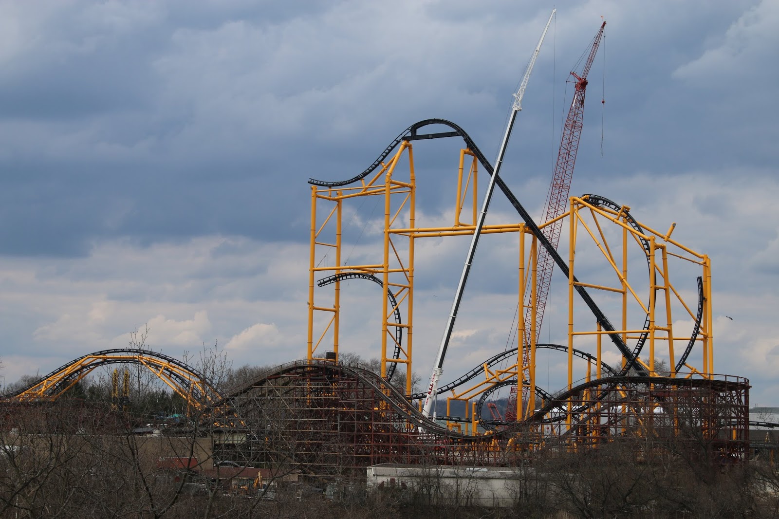 Steel Curtain Construction Update: April 7, 2019 | Coaster Talk No BS Zone