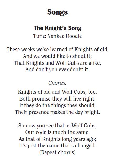 Bow Island Cubs: Cub Scout Den Meeting: November 14, 2012