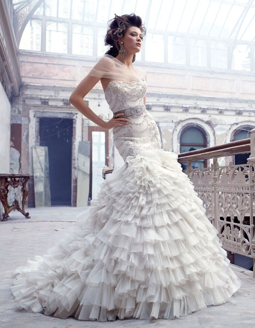 Beautiful Gowns Bridal | Wedding Dresses By Lazaro Perez | Photos ...
