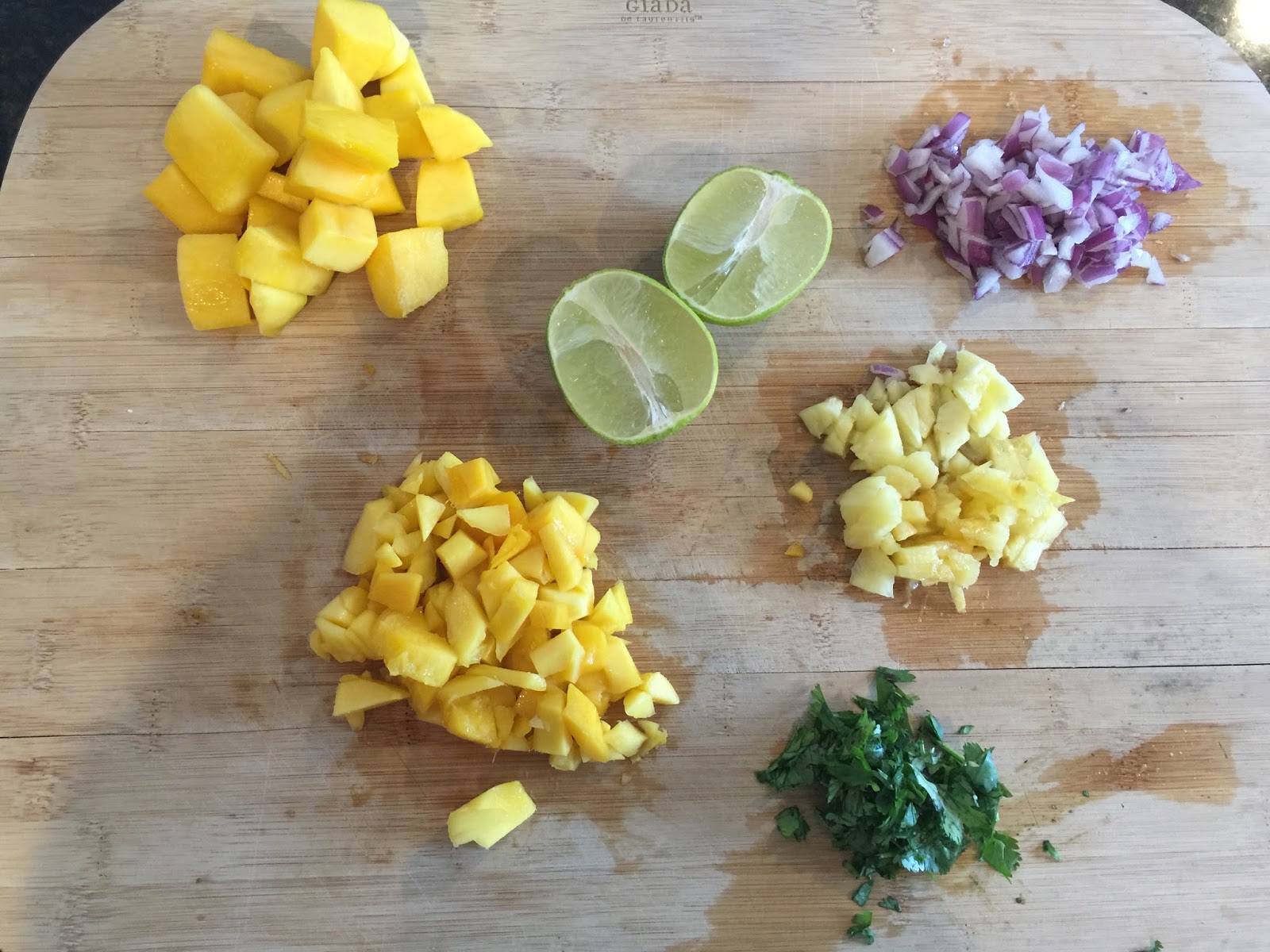 Coconut Crusted Cod with Mango Salsa | The Family Table with Genevieve