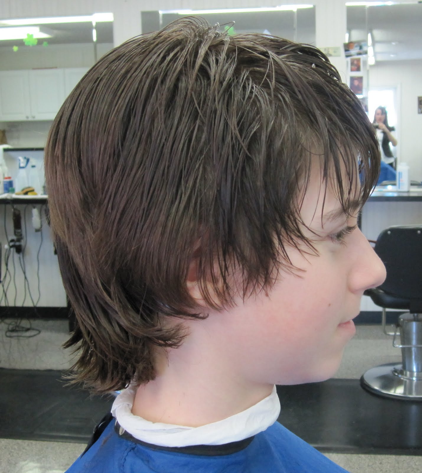 Scenes from a Barbershop: Great lock! Steven's got a new haircut!