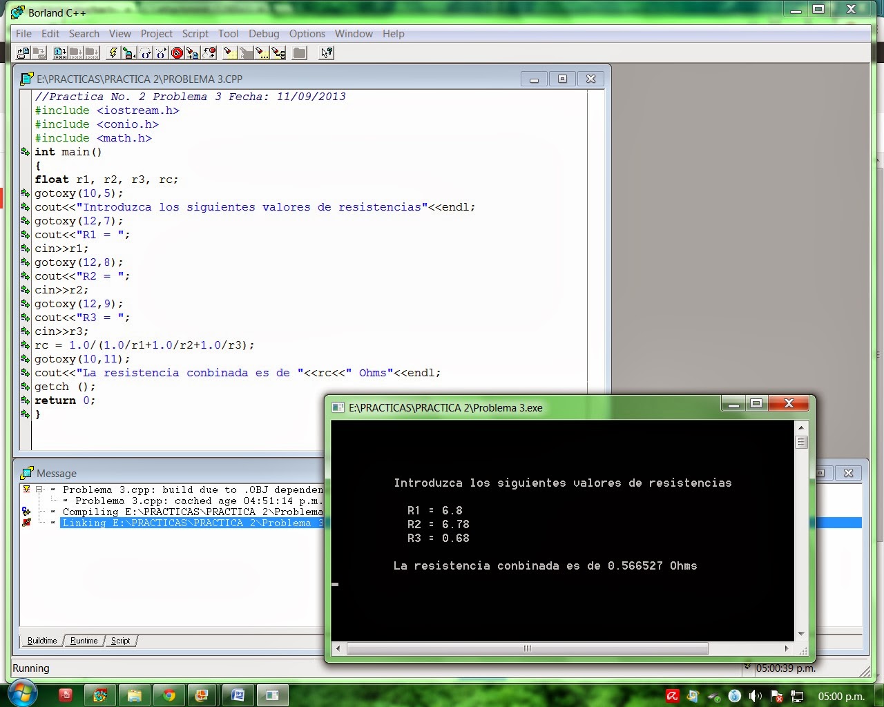 PROGRAMACIÓN ESTRUCTURADA: PRACTICAS NUMERO 2