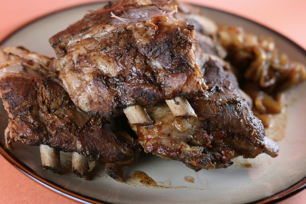 Smoky Country-Style BBQ Ribs in the Slow Cooker - A Year of Slow Cooking