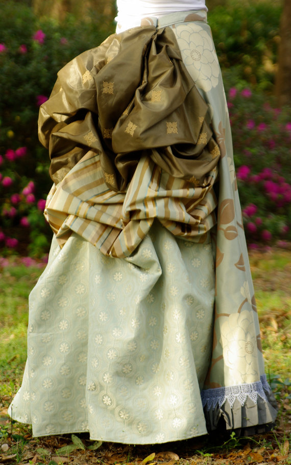 Chronicle of a Lady : How to Sit in a Victorian Bustle Dress