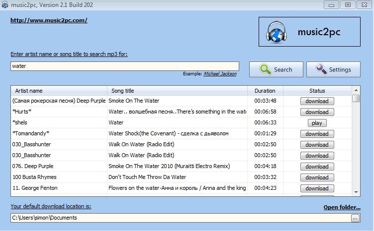 Living Online: Use Music2PC To Download Music From Vkontakte