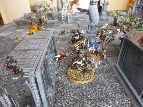 Sagas of Ice and Ceramite: Battle Rep: 1500 point Ork Kan Wall vs Flesh ...