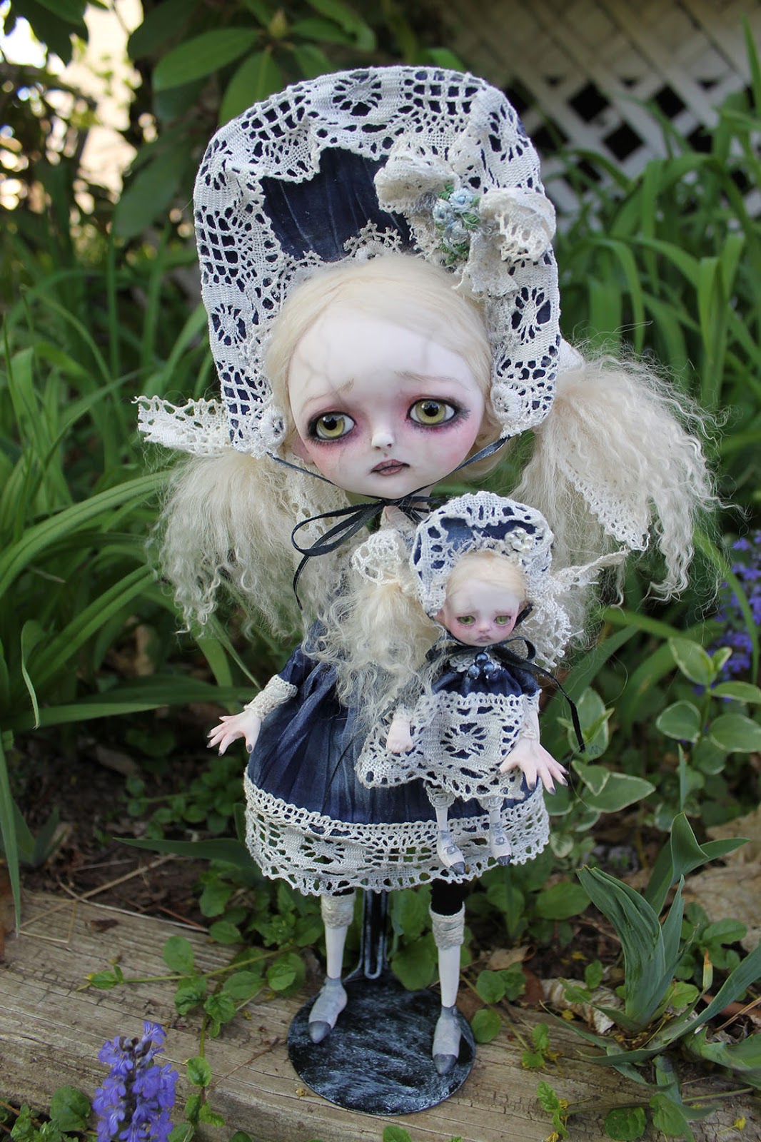 Anne Marie Gibbons Lil' Poes OOAK goth dolls and monsters.: OOAK art ...