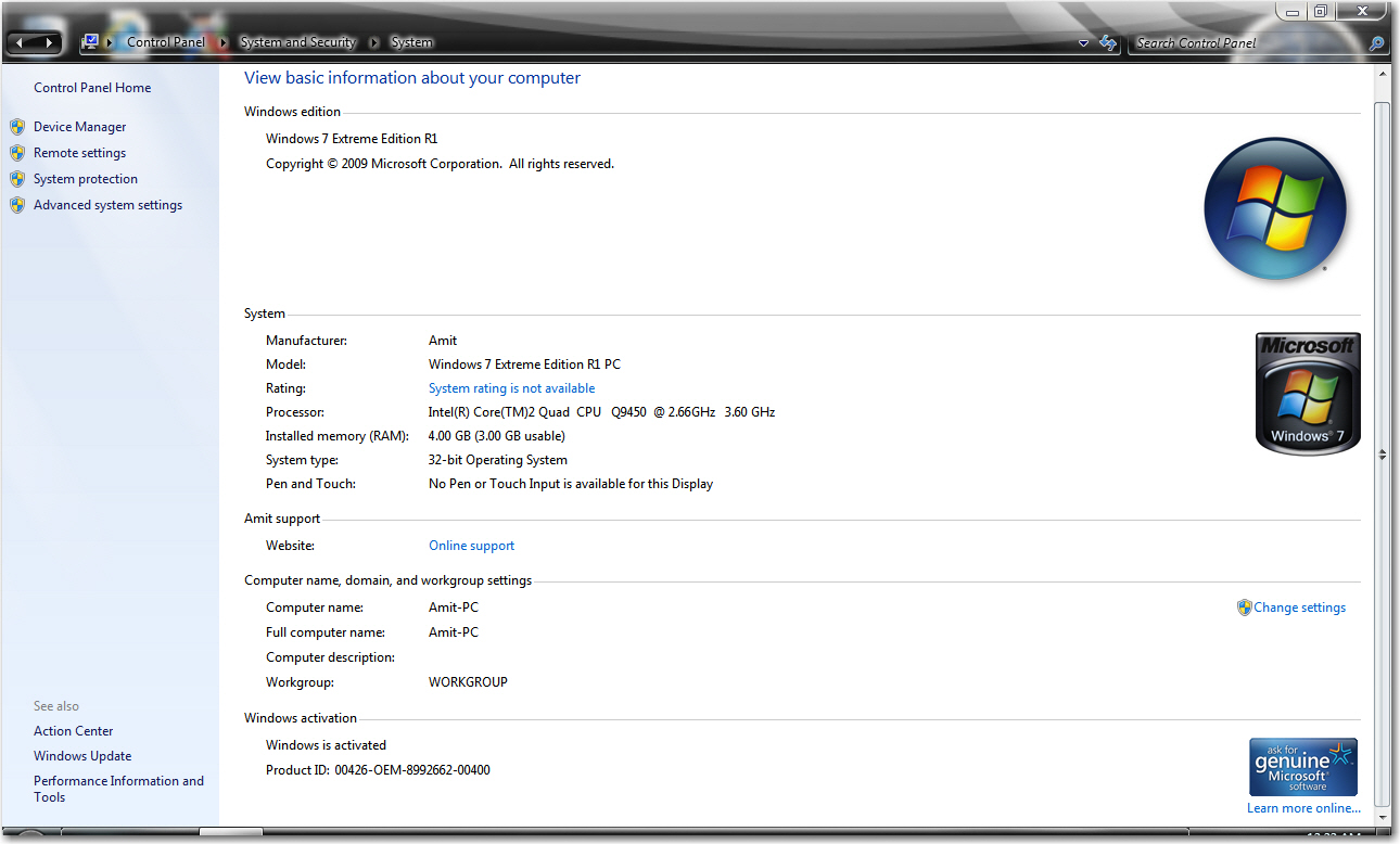 IT PROFESSIONAL/MULTIMEDIA EXPERT: Windows 7 Extreme Edition R1-x86,x64 ...