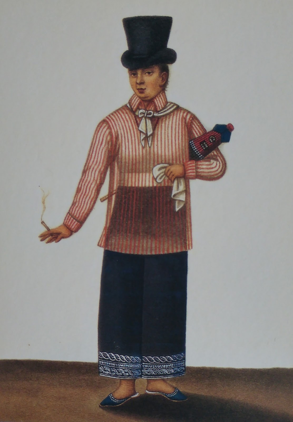 Six 19th Century Outfits According to Damian Domingo's Tipos del Pais