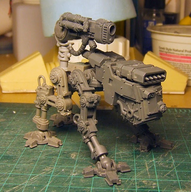 Space Wolves Dreadnought kit-bash #2