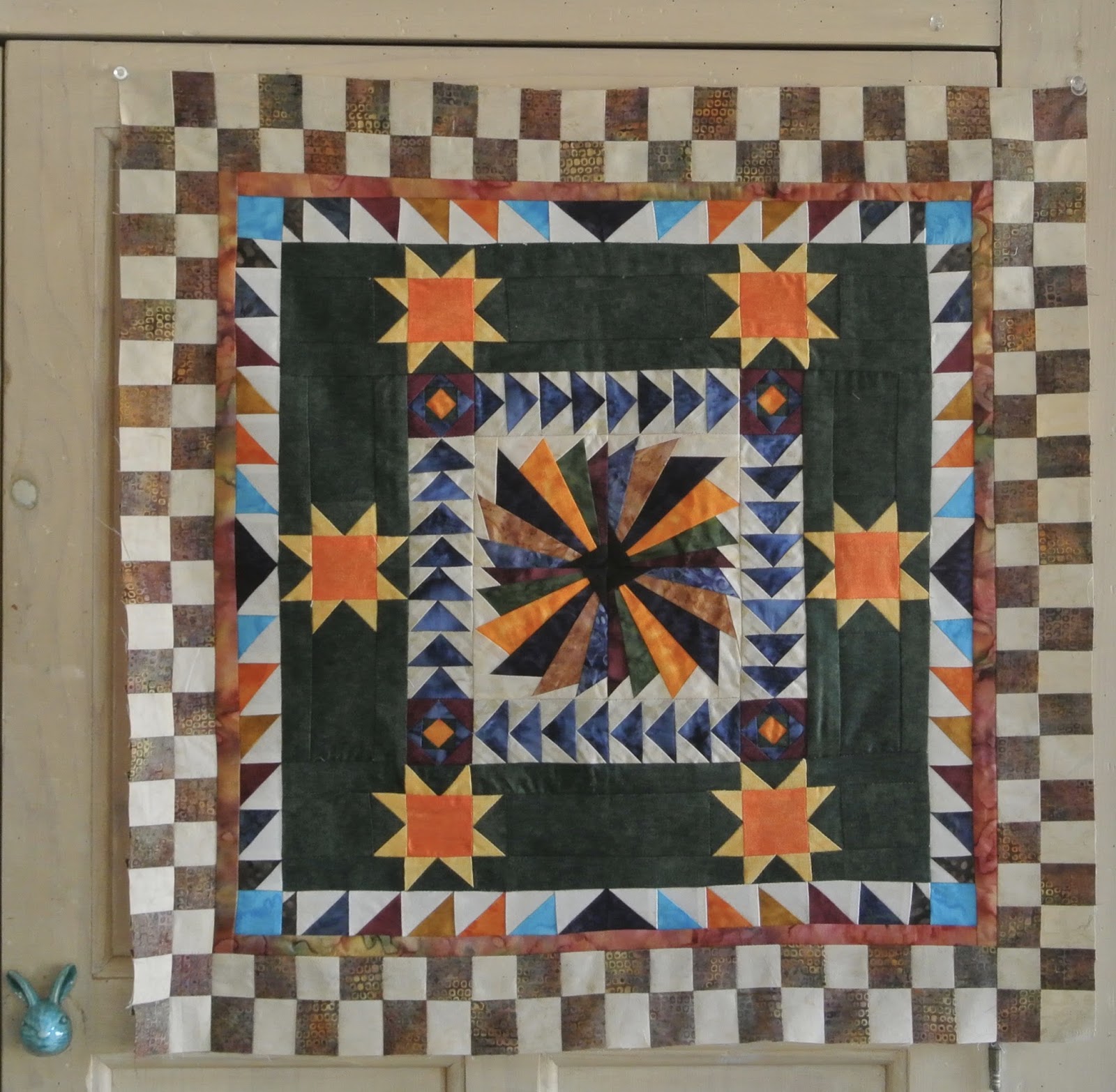 Lavender Quilts: Round Robin Row Completed!!