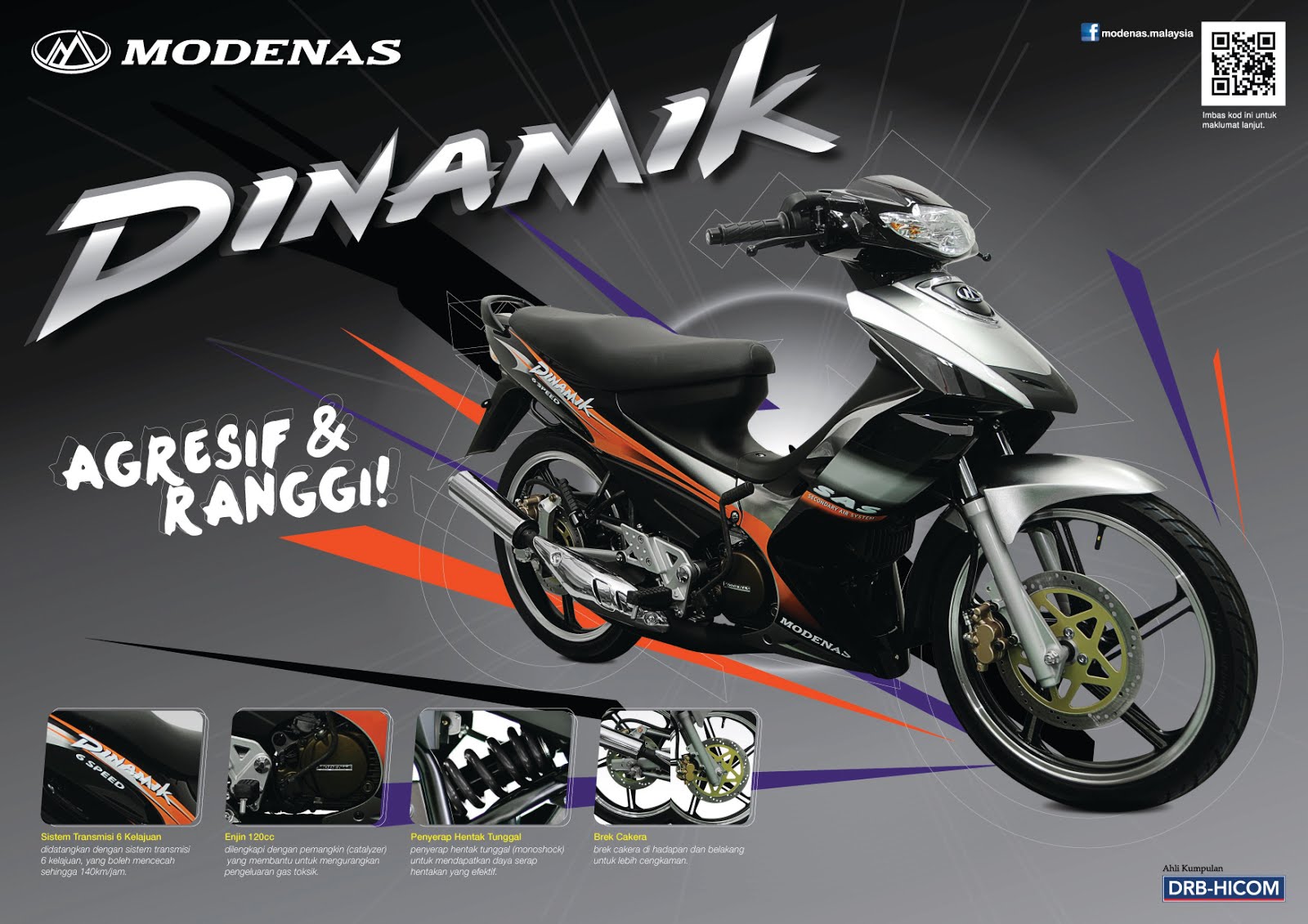 MODENAS Bike: Brochure MODENAS Dinamik 120 (2013)