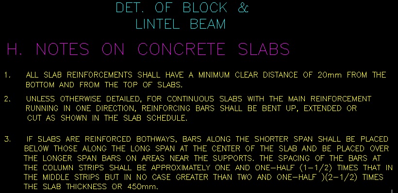 Structural General Notes on Construction Drawings in the Philippines ...