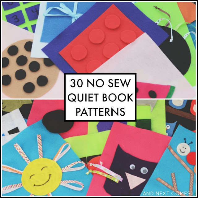The 3 Day No Sew Quiet Book Patterns | And Next Comes L - Hyperlexia ...