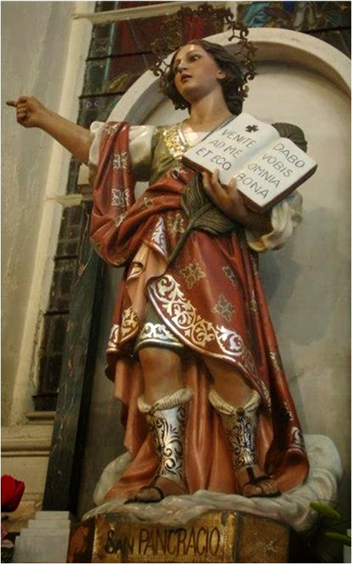 A SAN PANCRACIO, IMÁGENES ANTIGUAS Y ORACIÓN | ORACIONES ANTIGUAS