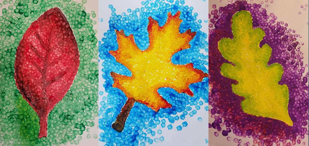 parkerstyle: Autumn Art Lesson - Pointillism