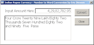 MS Access VB Programming Tips and Tutorial: Indian Rupee Currency ...
