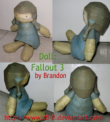 Fallout 3 Doll Papercraft | Papercraft Paradise | PaperCrafts | Paper ...