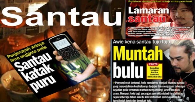INILAH 15 Tanda-Tanda Terkena Santau, Jenis Santau & Cara Mengubati Santau