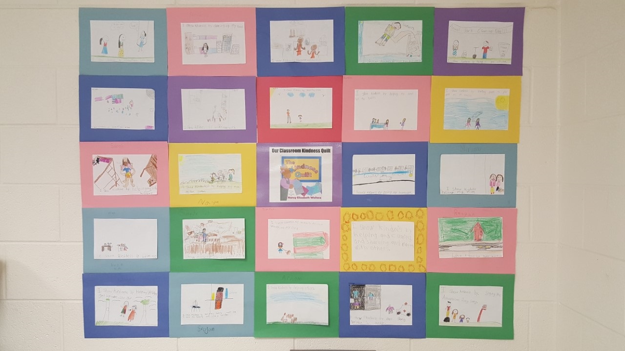 Mrs. Allen's Second Grade: Kindness Quilt