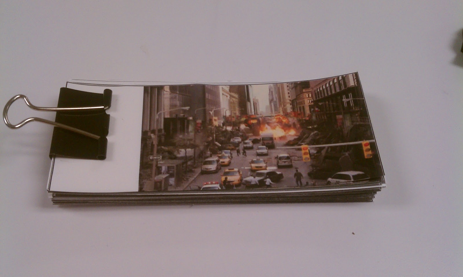 My Internship Blog: Marvel Avenger's Movie Flip Book