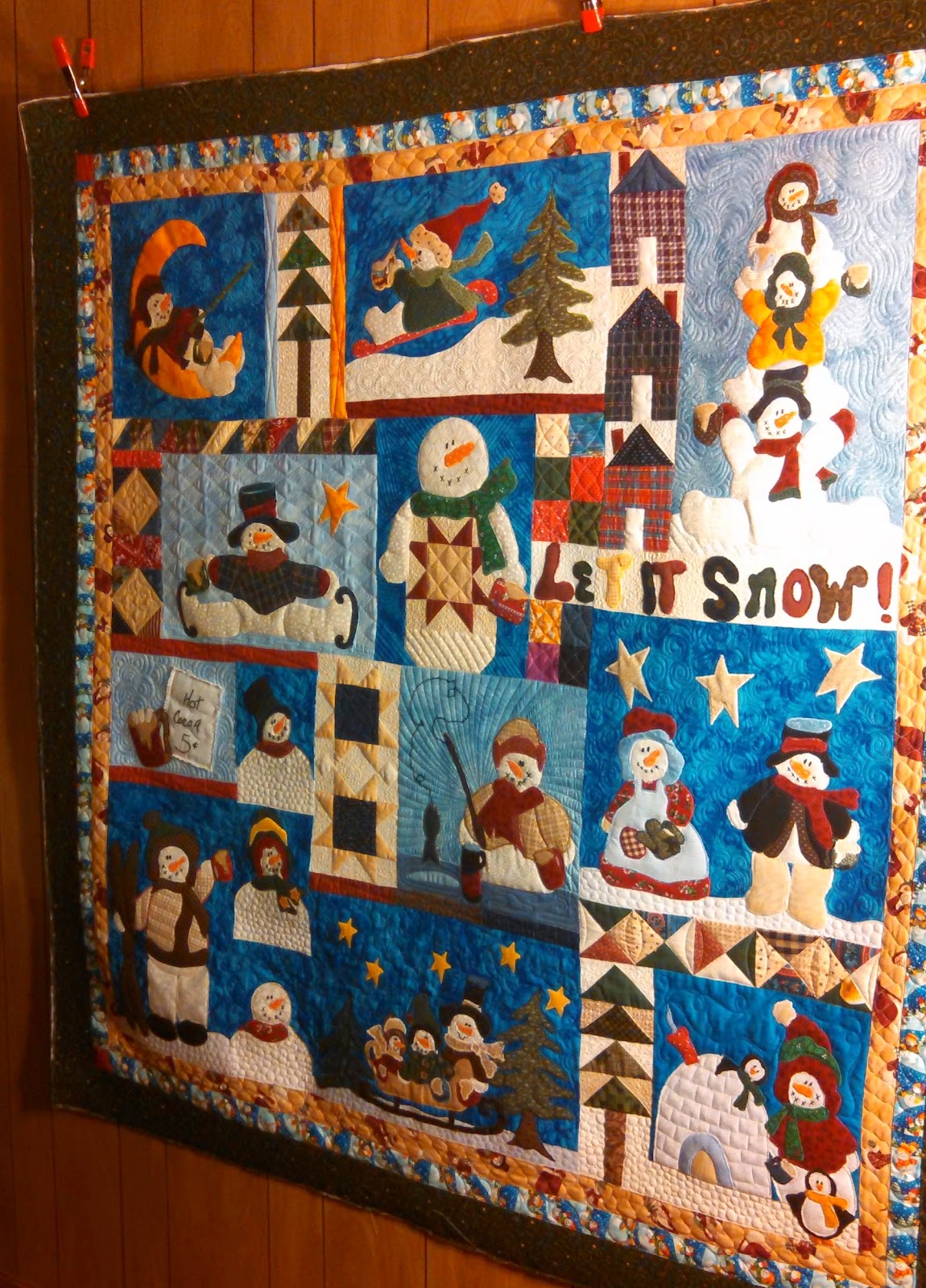 Quilting In The BunkHouse: Let it Snow!