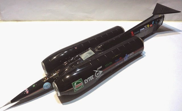 MABRAMCUB Coleccion de autos diecast 1/43: Thrust SSC