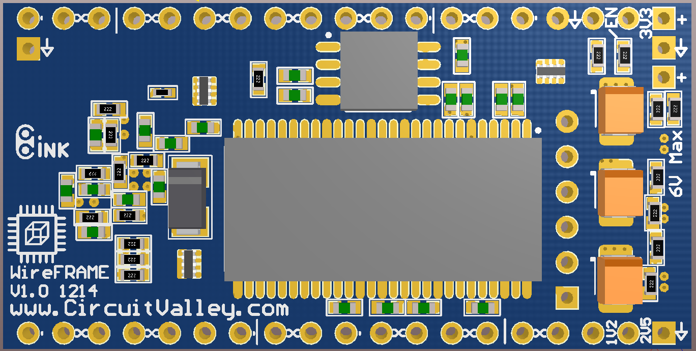 Embedded Engineering Wireframe Fpga Board Breadboardable Xilinx Xc3s250e Board