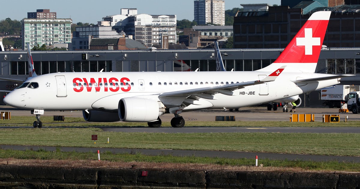 WORLD AIRCRAFT IMAGES by Terry Wade: HB-JBE BCS1 SWR EGLC (London City ...