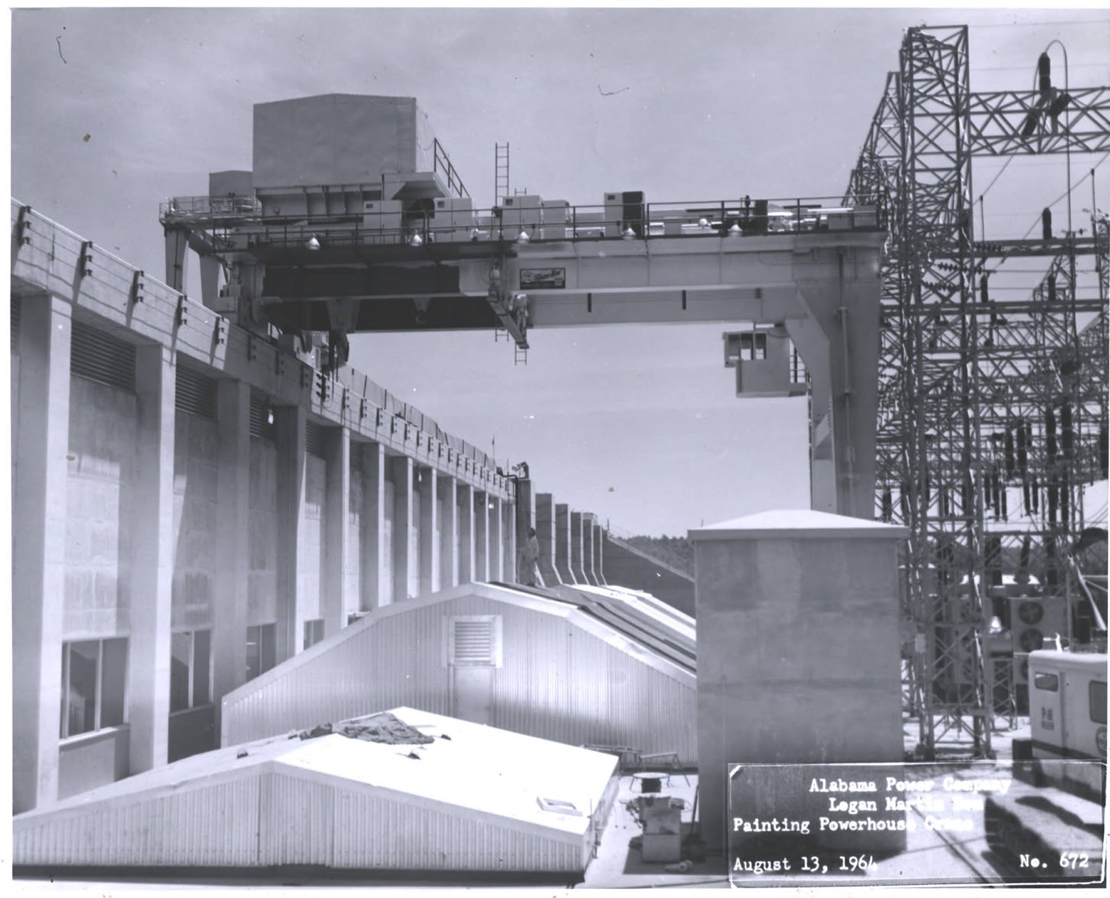 Industrial History: Logan Martin Dam near Alpine, AL