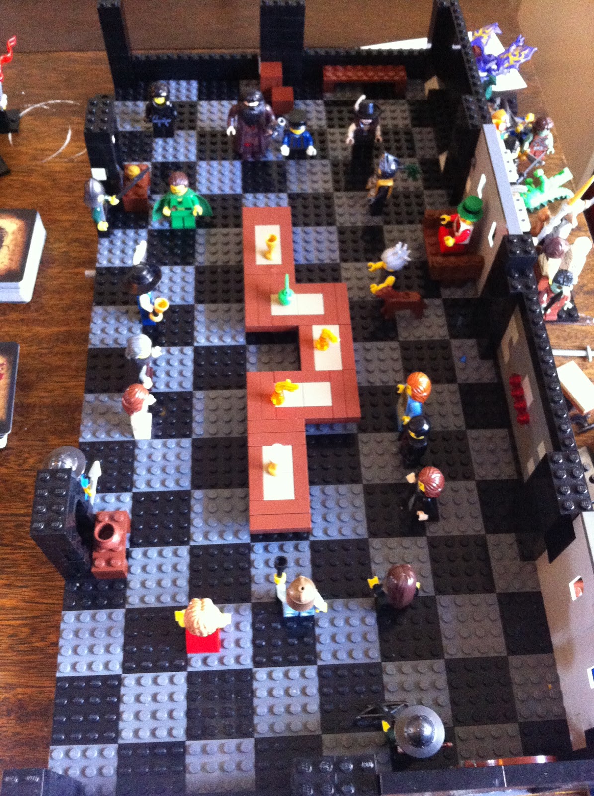 DND and Lego: Reddit Dinner Party