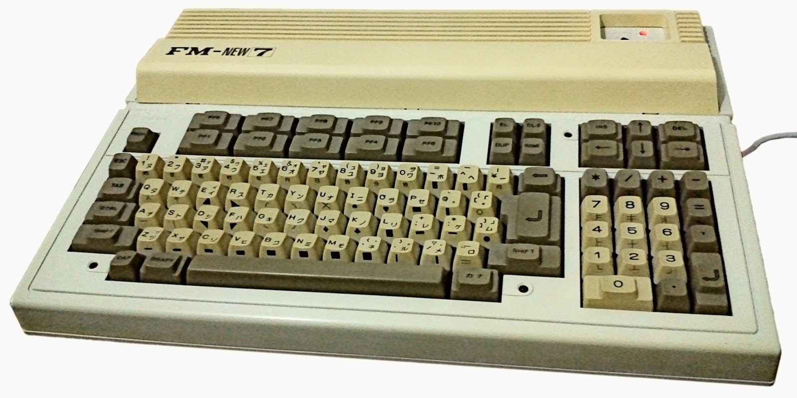 MATRIXSYNTH: オリジナル曲「LONELY RIDER」 Fujitsu FM77AV Version