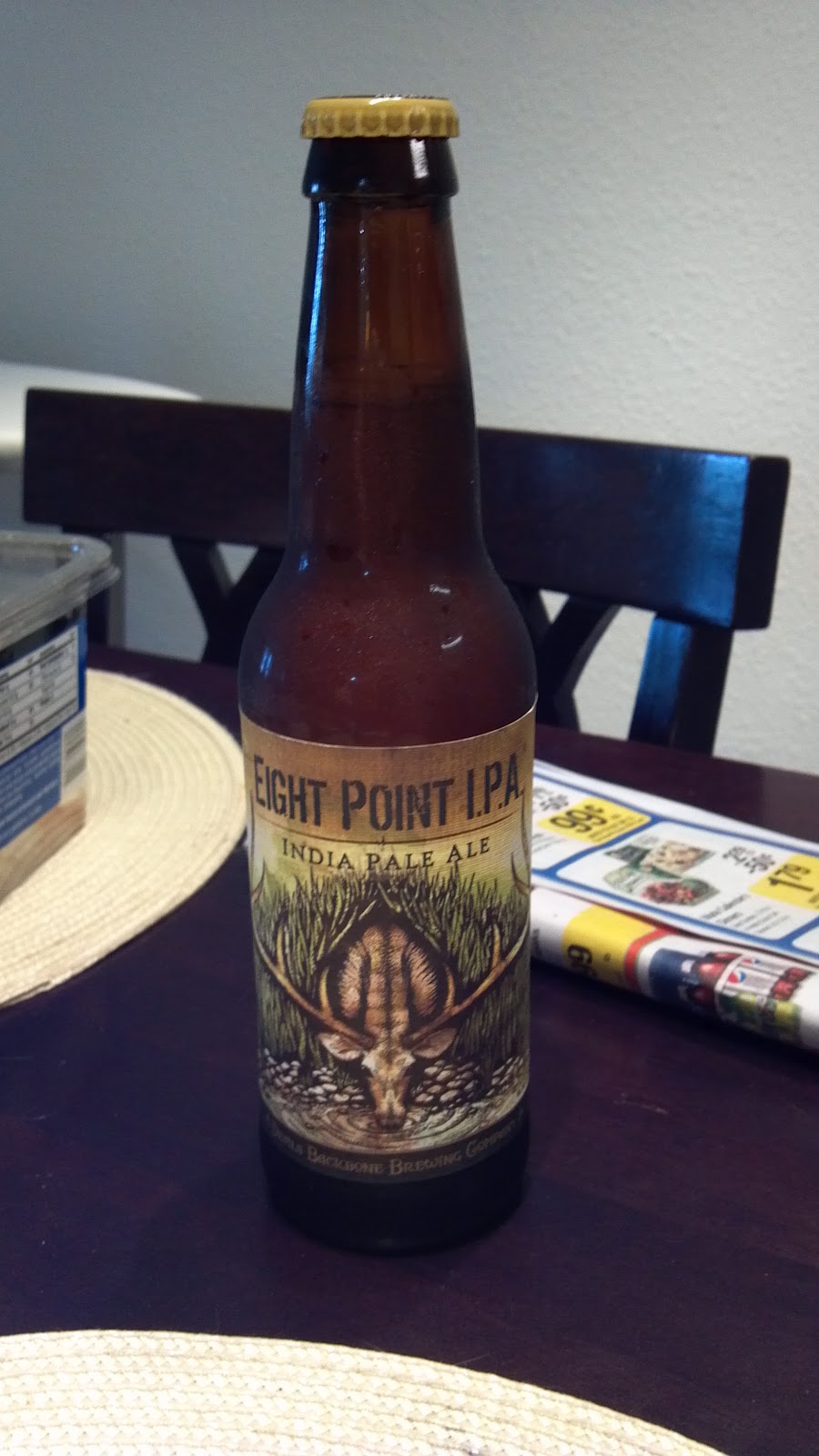 Virginia Beer Blog: Devil's Backbone Eight Point IPA