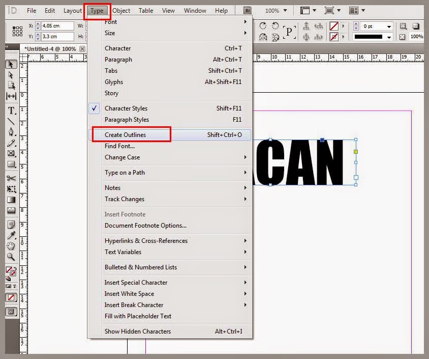 Memasukan Foto ke dalam Teks di Indesign | Belajar Indesign