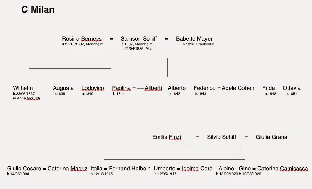 The Schiff Family: Family Trees of the Schiff Family