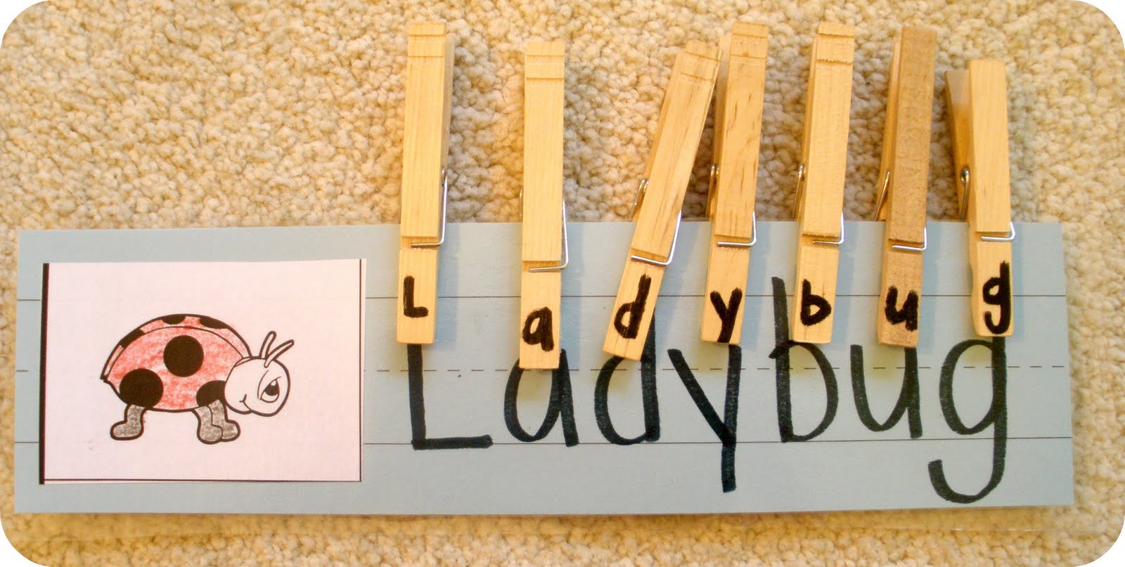 bug word clips. | creating & teaching