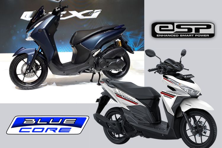 YAMAHA LEXI 125 VS HONDA VARIO 125 | OTOMOTIF