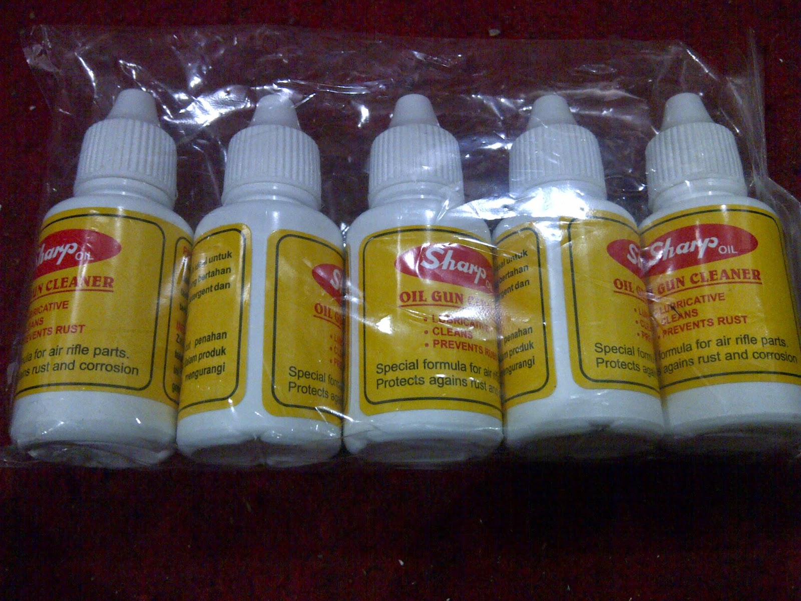 BANG ! DOR ! DOR !: Oil Gun Minyak Senapan Sharp Serba Guna