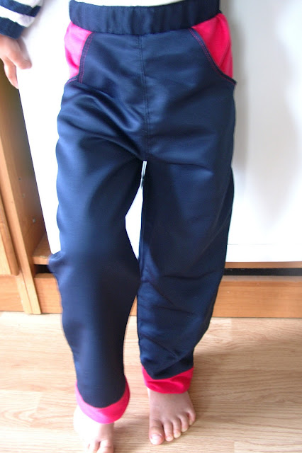 Helen Crafty Stall: Kid's Casual Two-colored Pants (free pattern ...