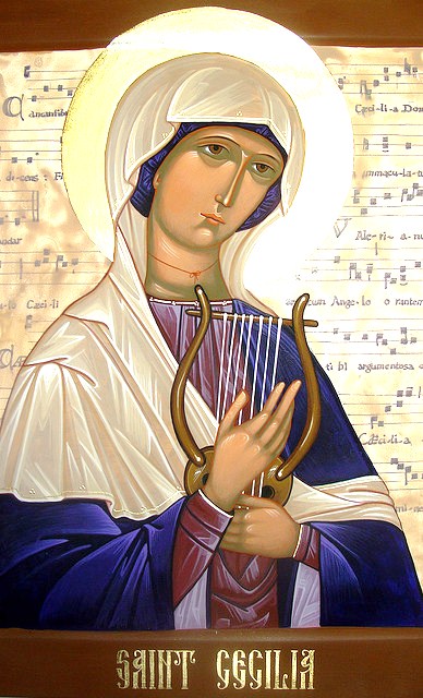 COISAS DE SANTOS: Santa Cecília