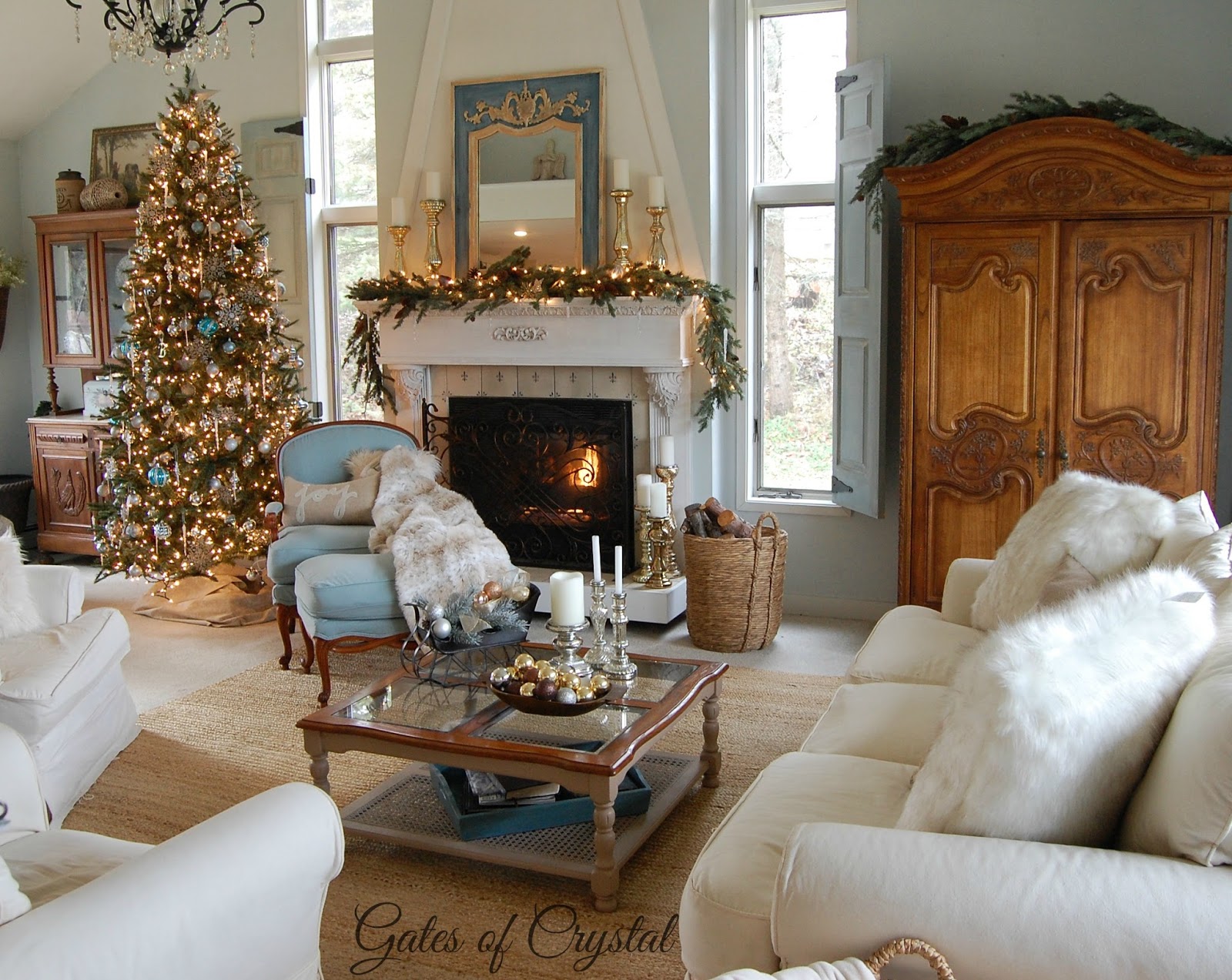 Gates of Crystal: Christmas in the Family Room