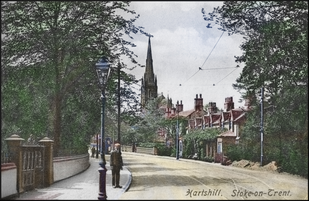 Lotta Plot - the allotment blog: Hartshill Church, circa 1905?