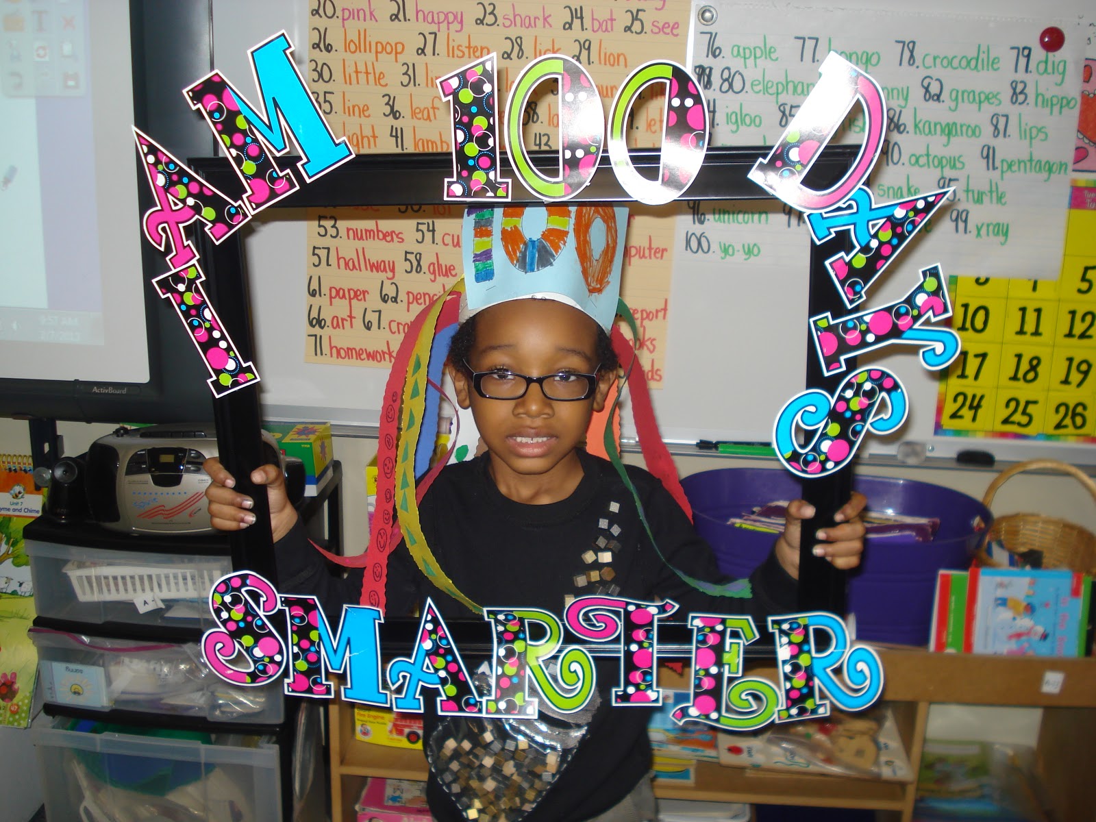 Mrs. Hendrix's Kindergarten Class: Hip Hip Hooray, I am 100 Days ...