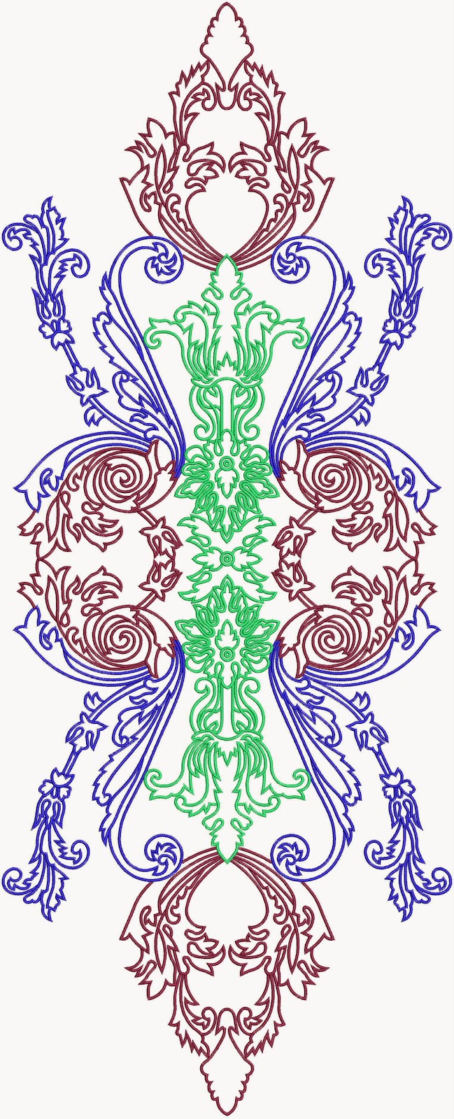 EmbDesignTube: Wonderful Patch Embroidery Designs