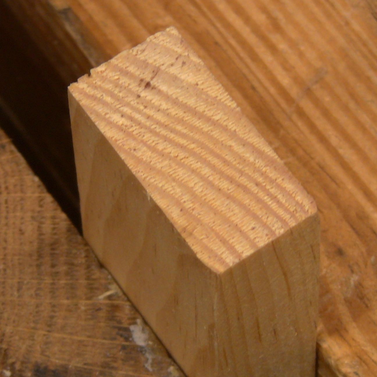 Close Grain: Four-Stroke Tenoning Exercise
